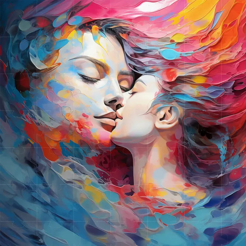 Abstract Emotion Portraits Midjourney Prompt | PromptBase