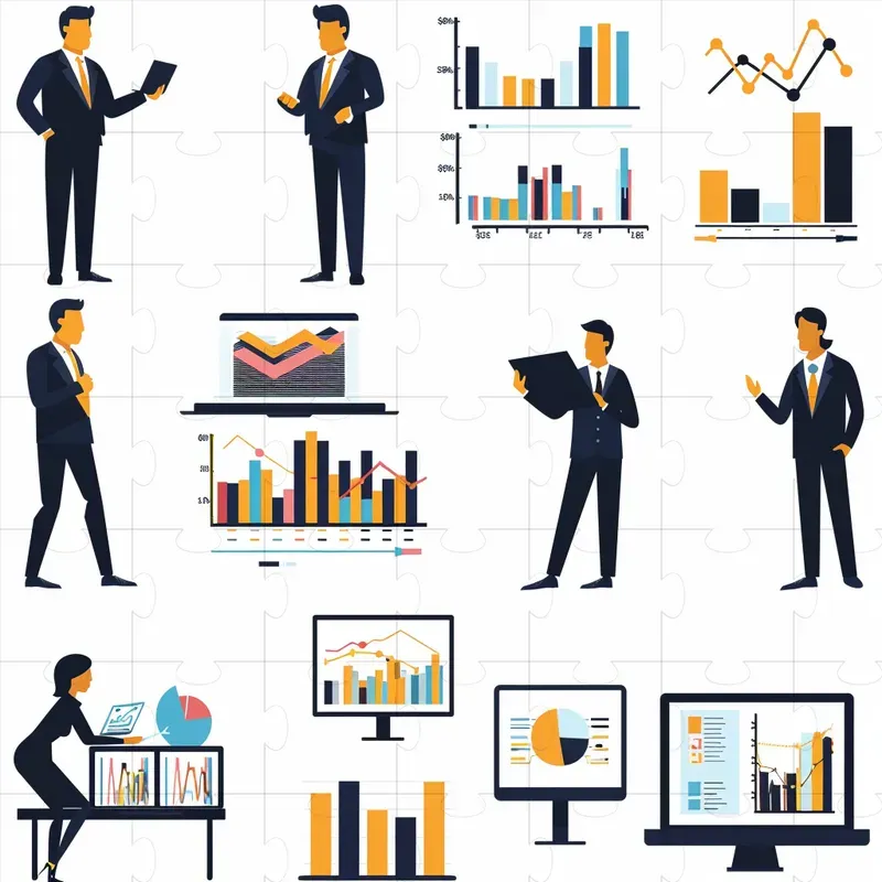 Business Presentation Graphics Midjourney Prompt | PromptBase
