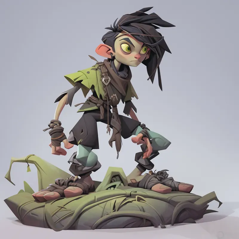 Stylized RPG Fantasy Character Designer Midjourney Prompt | PromptBase