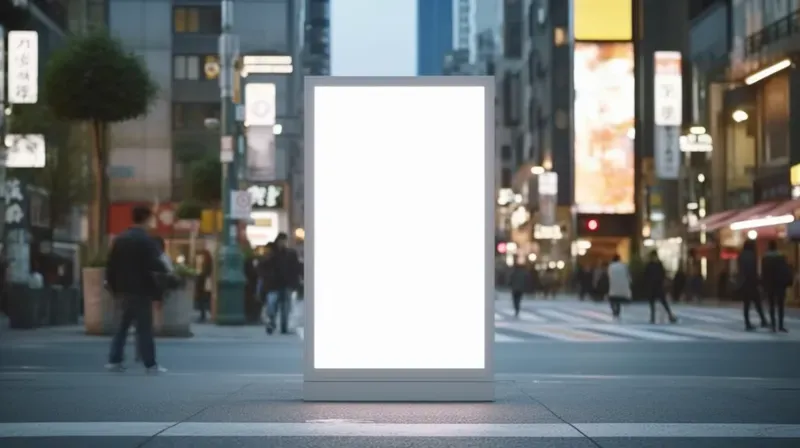 Advertising Lightbox Billboard Mockups Midjourney Prompt | PromptBase