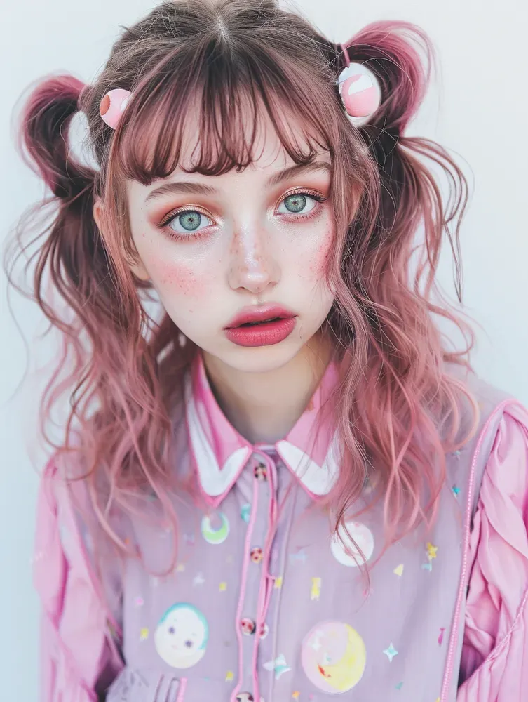 Cute Kawaii Portraits In Japanese Style Midjourney Prompt | PromptBase