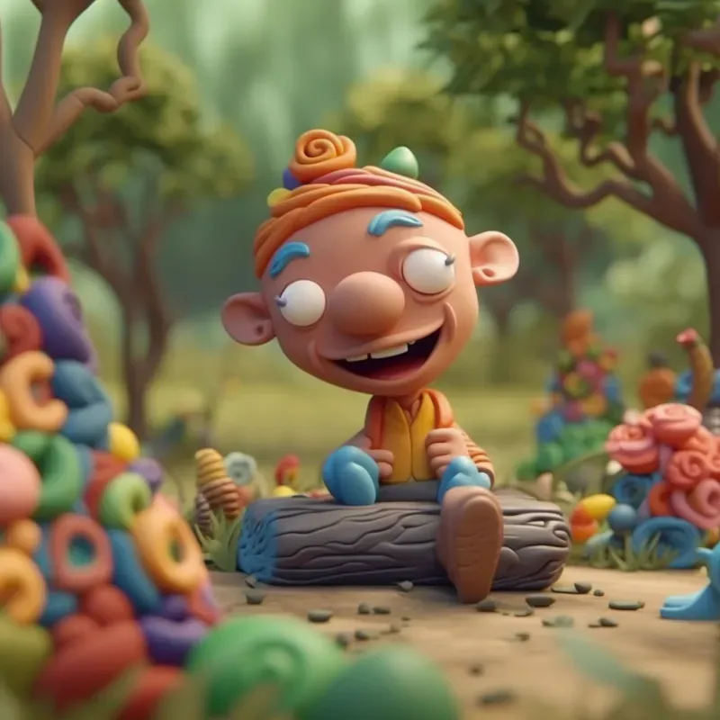 Plasticine Carton Characters 3D Midjourney Prompt | PromptBase