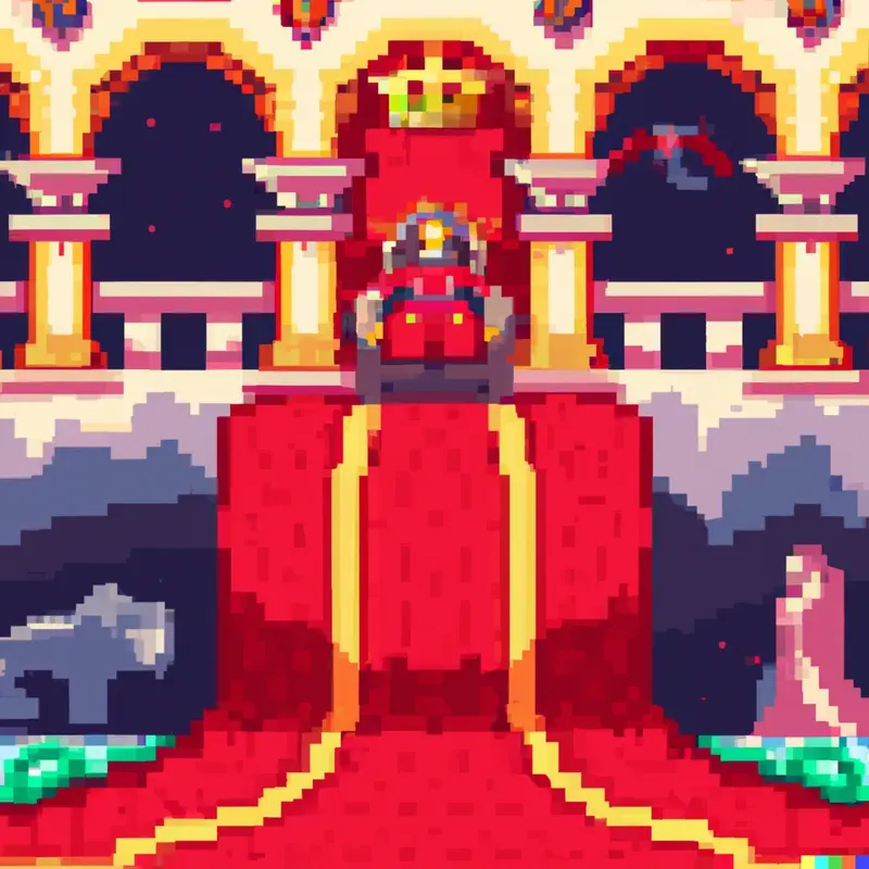 Medieval Pixel Art Illustrations DALL·E Prompt | PromptBase