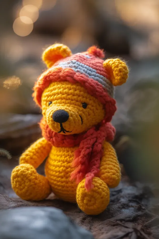 Charming Crocheted Characters Midjourney Prompt | PromptBase