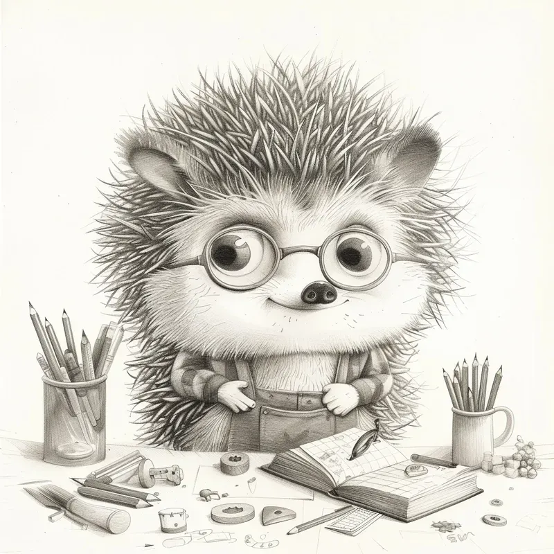 Magical Professions Stories In Pencils Midjourney Prompt | PromptBase