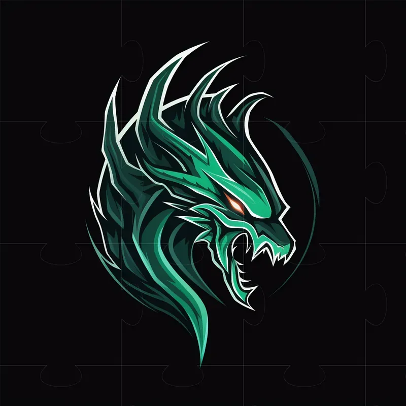 Majestic 2D Discord Logos Midjourney Prompt | PromptBase