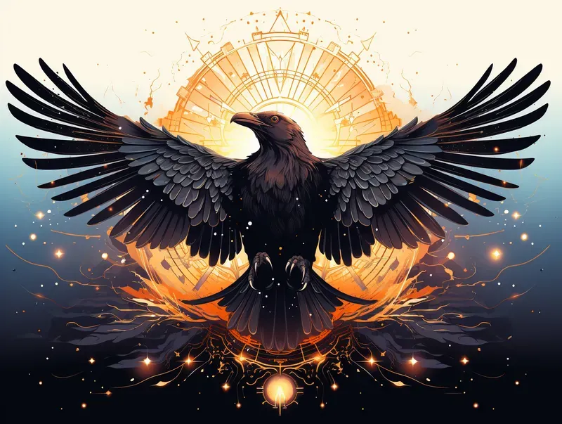 Spiritual Vector Sacred Birds Designs Midjourney Prompt | PromptBase