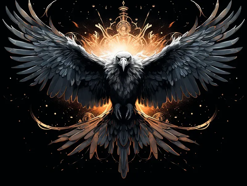 Spiritual Vector Sacred Birds Designs Midjourney Prompt | PromptBase