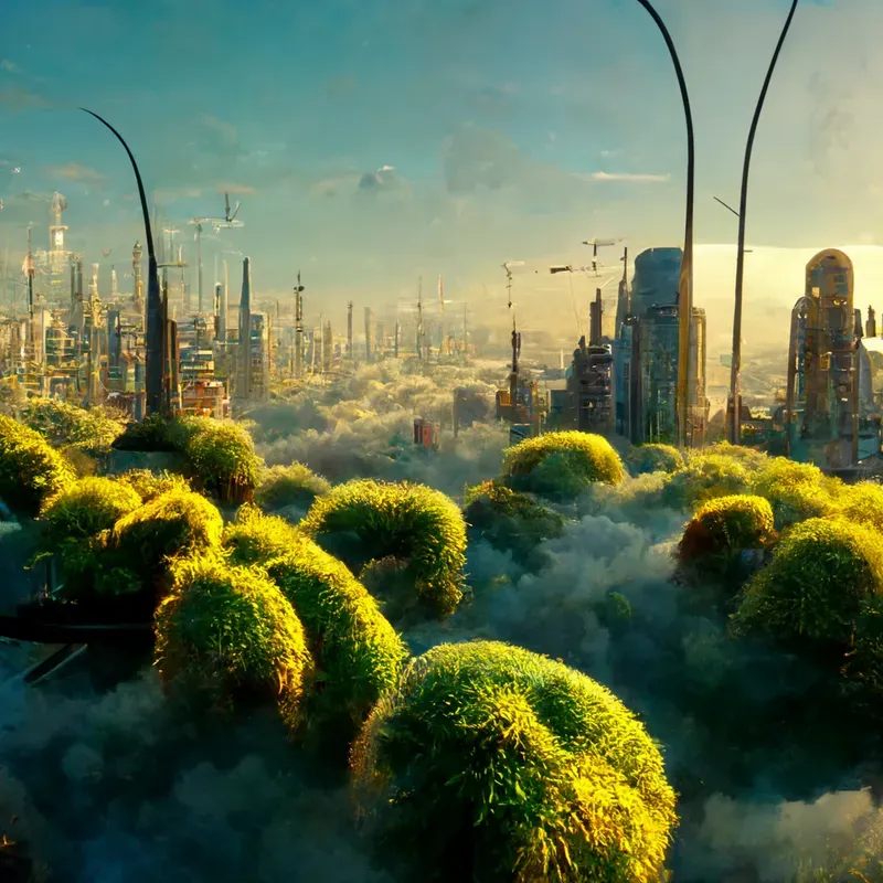 City Of Tomorrow Midjourney Prompt | PromptBase