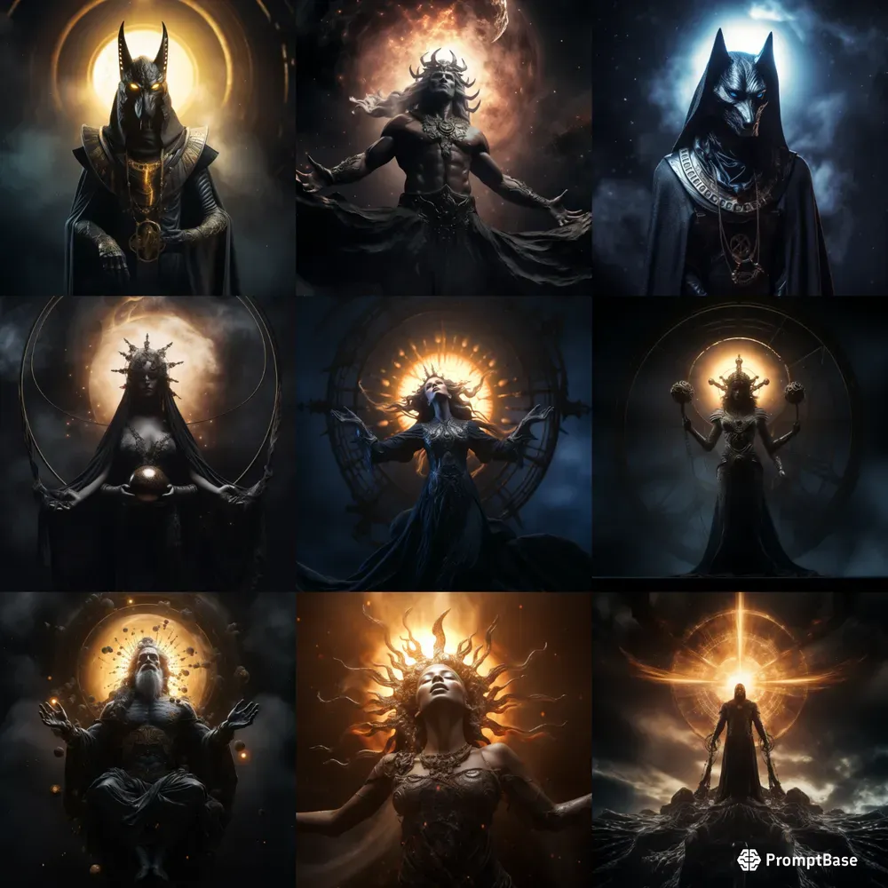 Realistic Ethereal Gods Midjourney Prompt | PromptBase