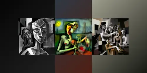 Paint Like Pablo Picasso Midjourney Prompt | PromptBase