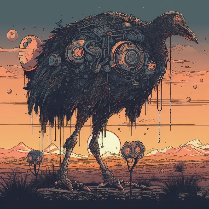 Solarpunk Art With Animals Midjourney Prompt | PromptBase