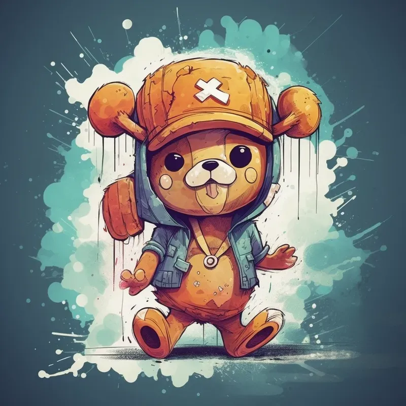 Dynamic One Piece Character Portraits Midjourney Prompt | PromptBase