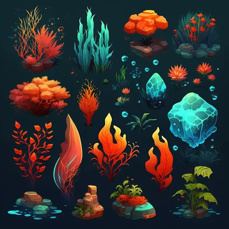 2D Video Game Assets Top-down View Midjourney Prompt | PromptBase