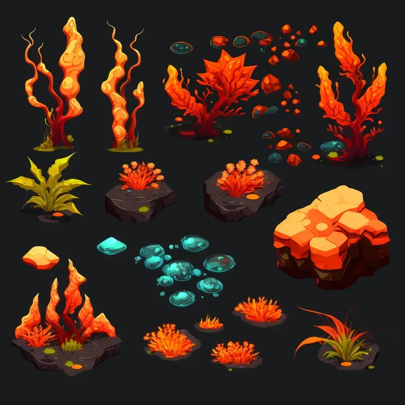 2D Video Game Assets Top-down View Midjourney Prompt | PromptBase