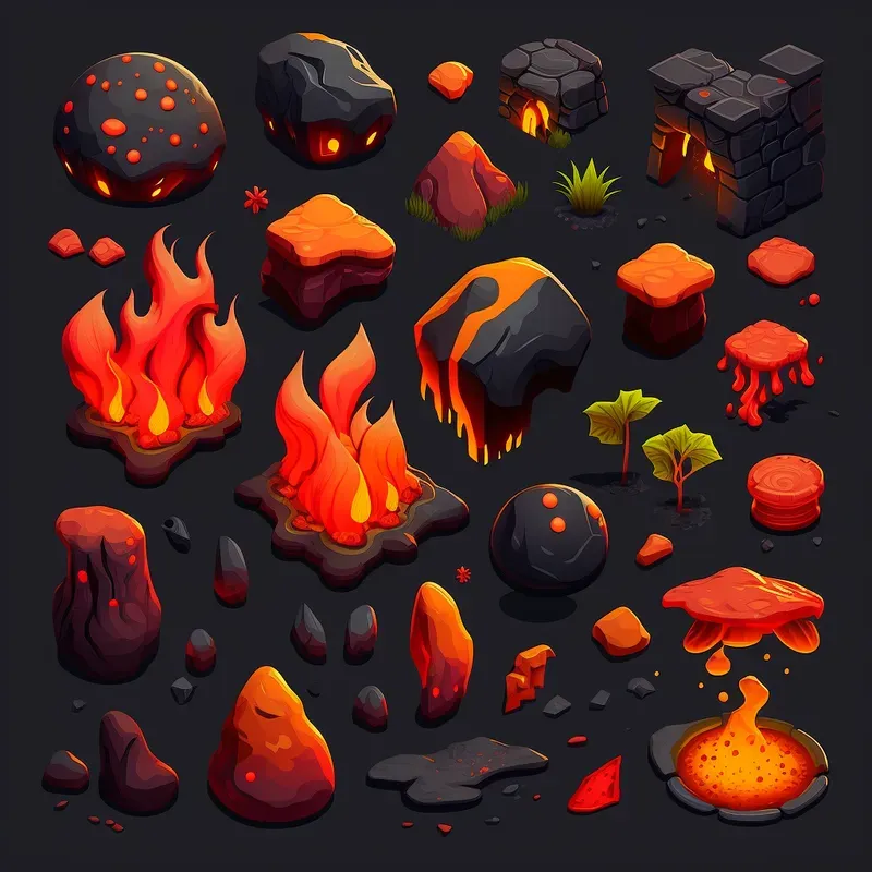 2D Video Game Assets Top-down View Midjourney Prompt | PromptBase