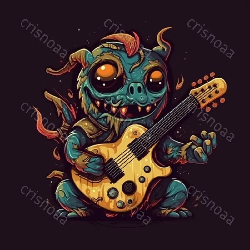 Funny Monster Tshirt Designs Midjourney Prompt | PromptBase