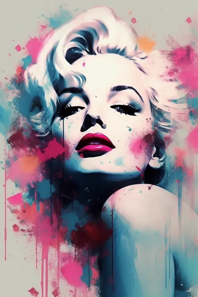 Celebrity Graffiti Street Art Midjourney Prompt | PromptBase