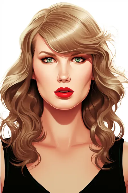 Vector Portraits Of Celebrities Midjourney Prompt | PromptBase