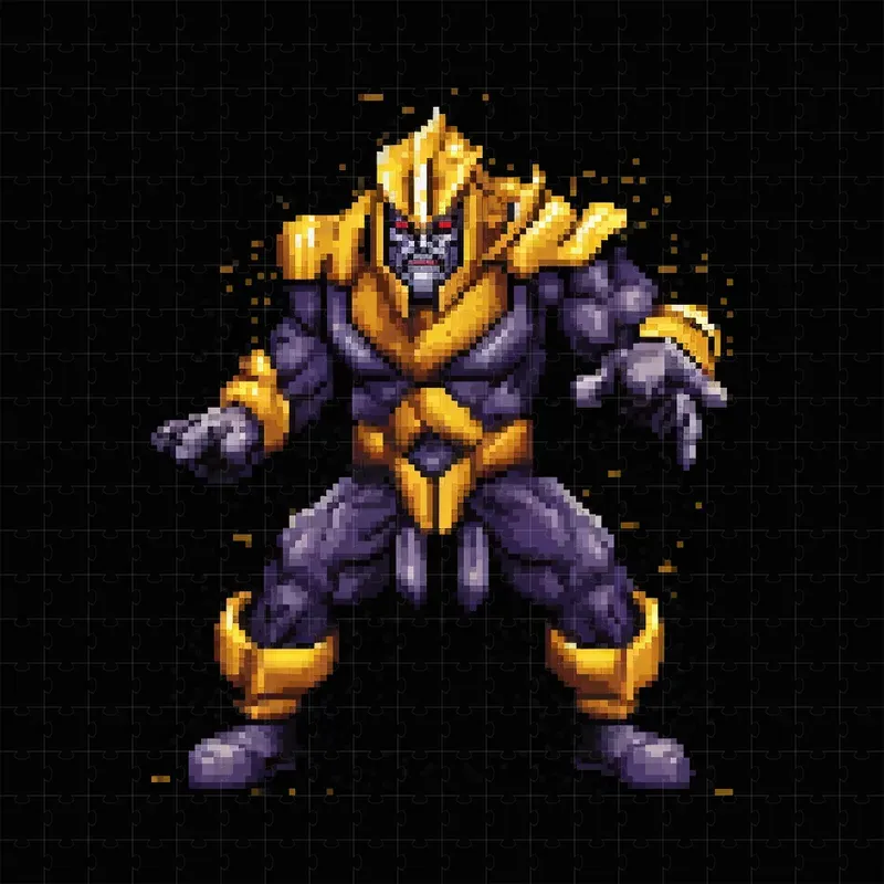 2D Pixel Fighting Characters For RPGs Midjourney Prompt | PromptBase