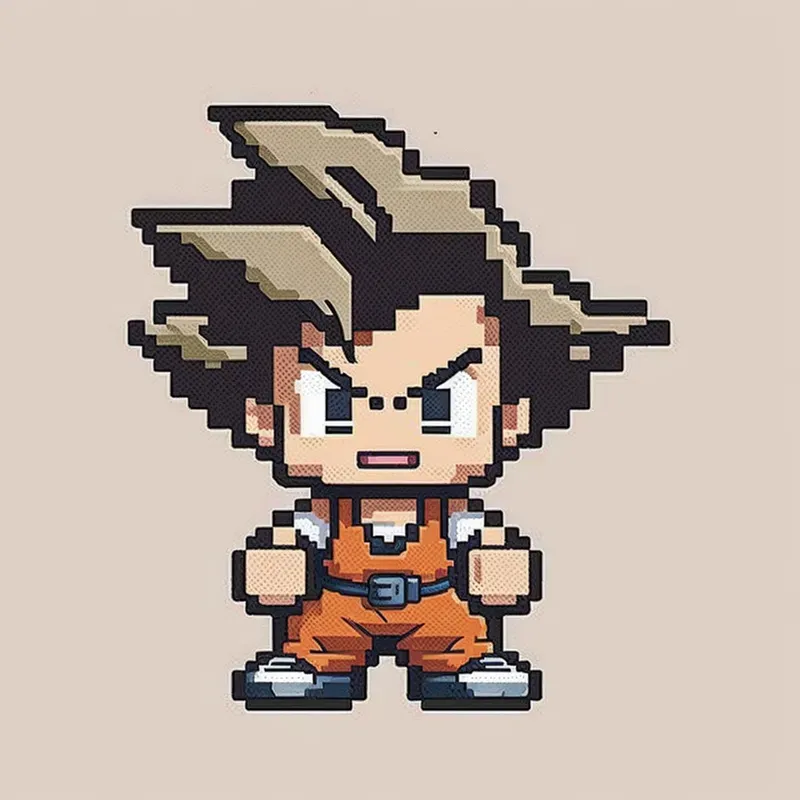 Anime Pixel Style Avatars Midjourney Prompt | PromptBase