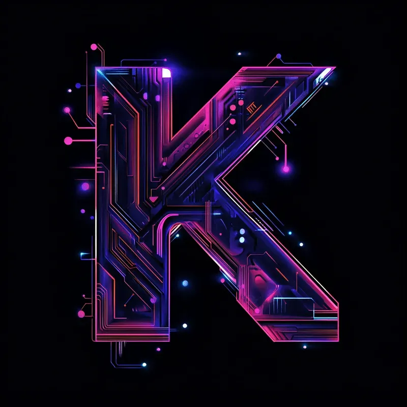 Neon Nexus The Cyberpunk Letters Midjourney Prompt | PromptBase