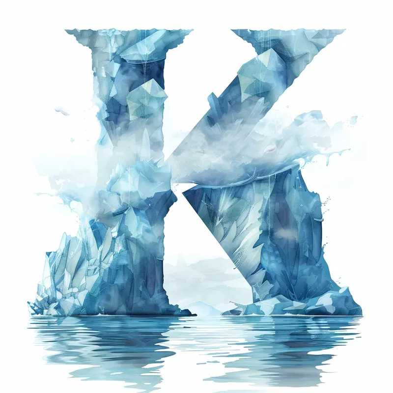 Arctic Letters Iceberg Elegances Midjourney Prompt | PromptBase