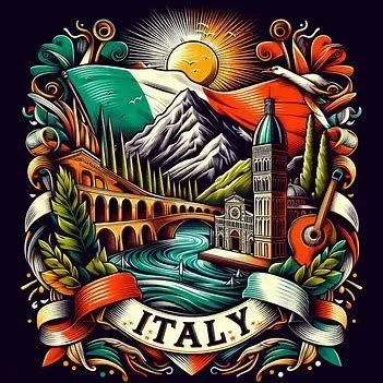 Cool Tshirts With Country Designs DALL·E Prompt | PromptBase