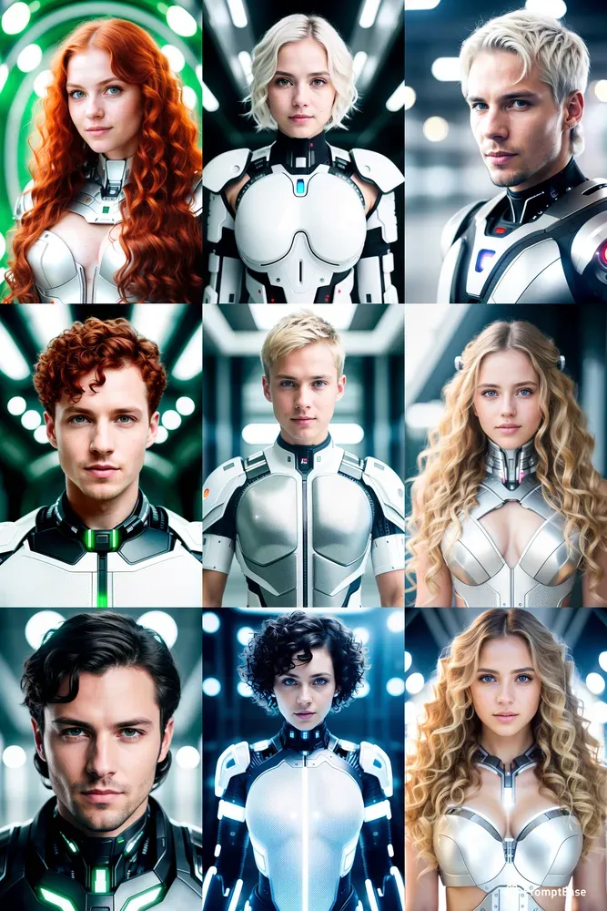 Realistic Cyborg Portrait Photography Stable Diffusion Prompt | PromptBase