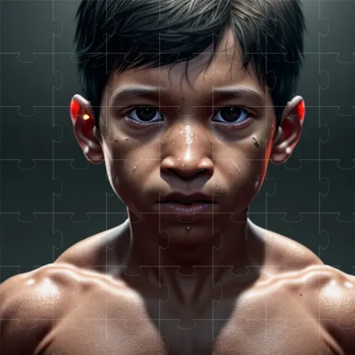 Celebrities As Children Bodybuilders Stable Diffusion Prompt | PromptBase