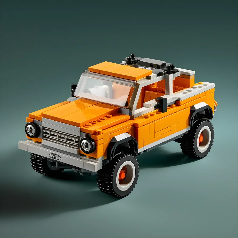 Customizable Lego Car Designs Midjourney Prompt | PromptBase