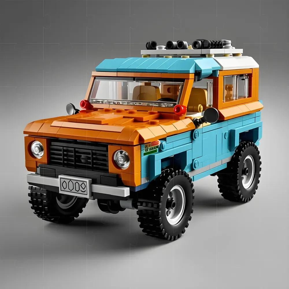 Customizable Lego Car Designs Midjourney Prompt | PromptBase