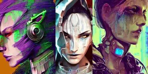 Retro Sci Fi Character Portraits Midjourney Prompt | PromptBase