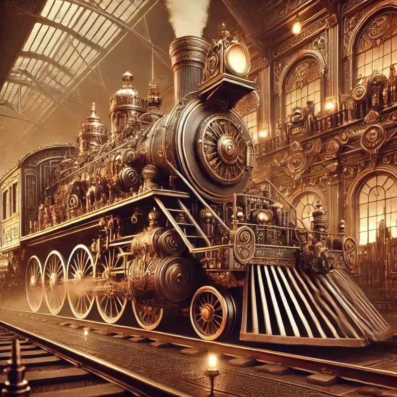 Steampunk Inventions Illustrations DALL·E Prompt | PromptBase