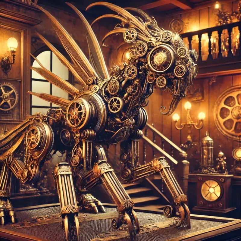 Steampunk Inventions Illustrations DALL·E Prompt | PromptBase