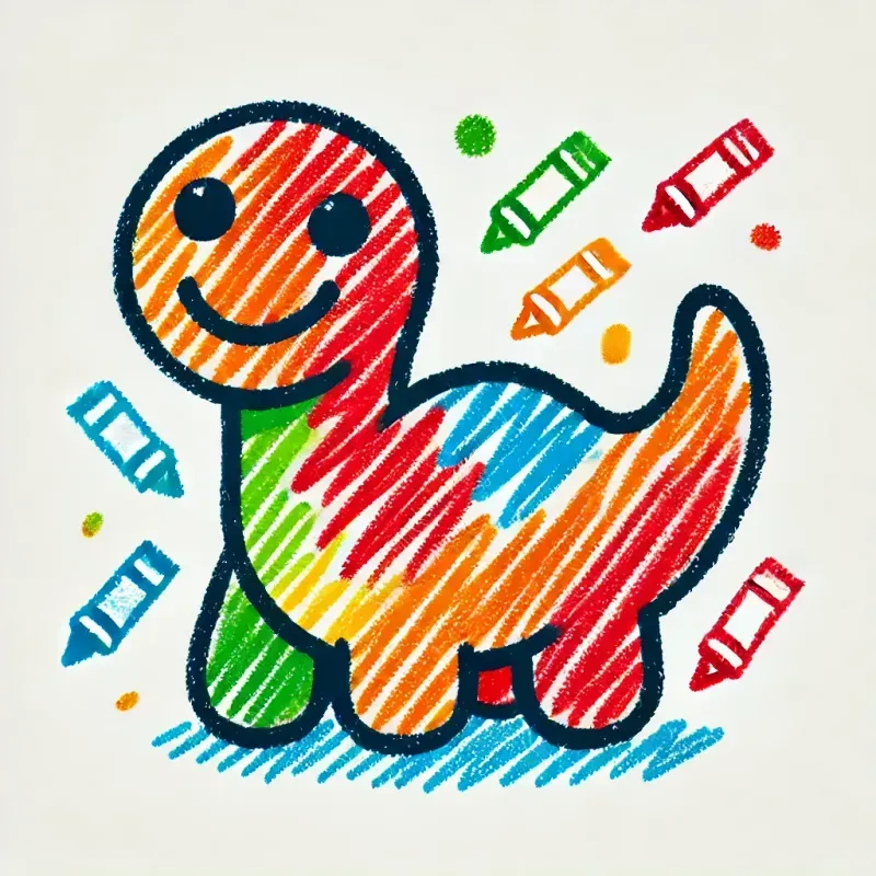 Toddler Crayon Drawings DALL·E Prompt | PromptBase