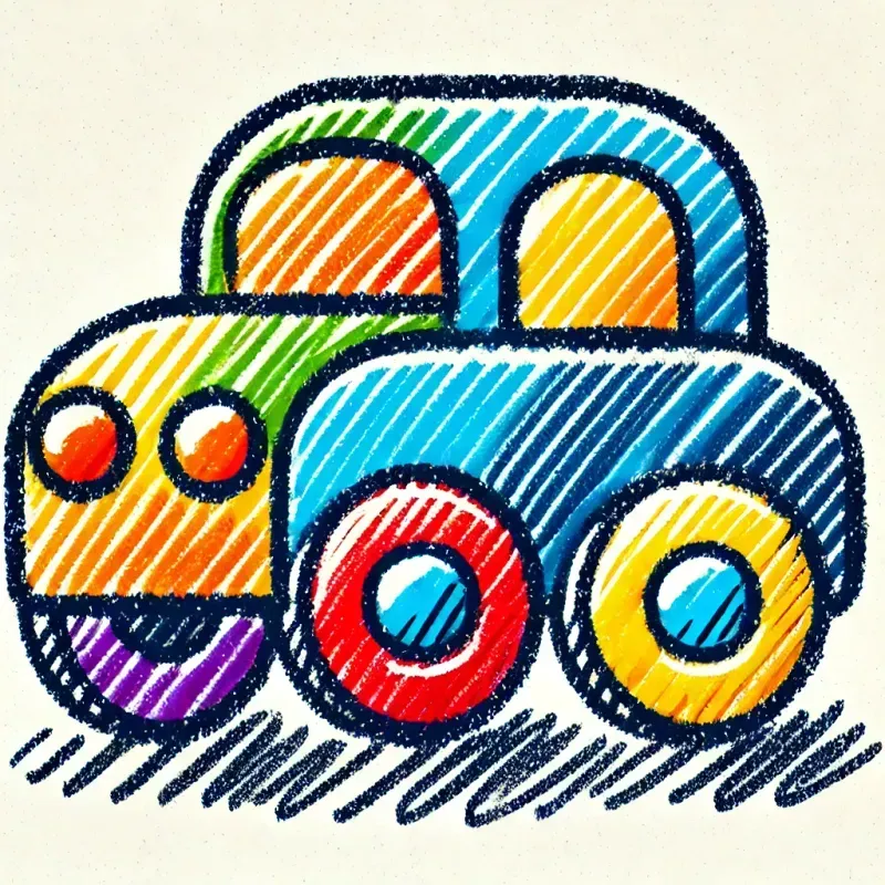 Toddler Crayon Drawings DALL·E Prompt | PromptBase