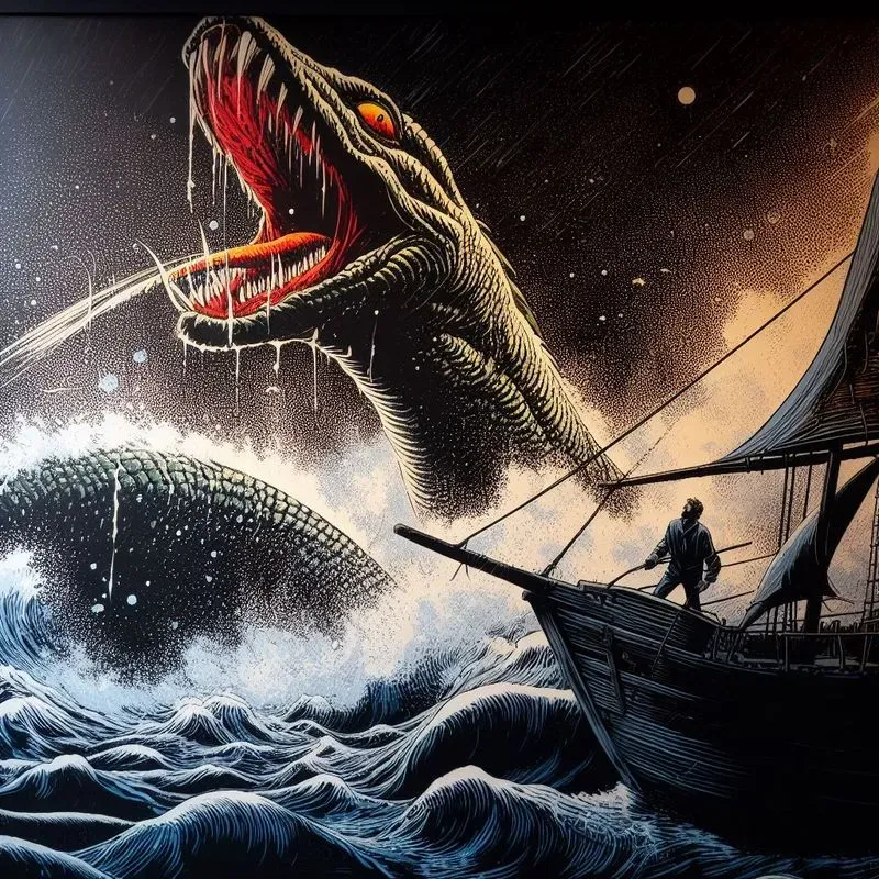 Graphic Novel Art Historic Mythicals DALL·E Prompt | PromptBase