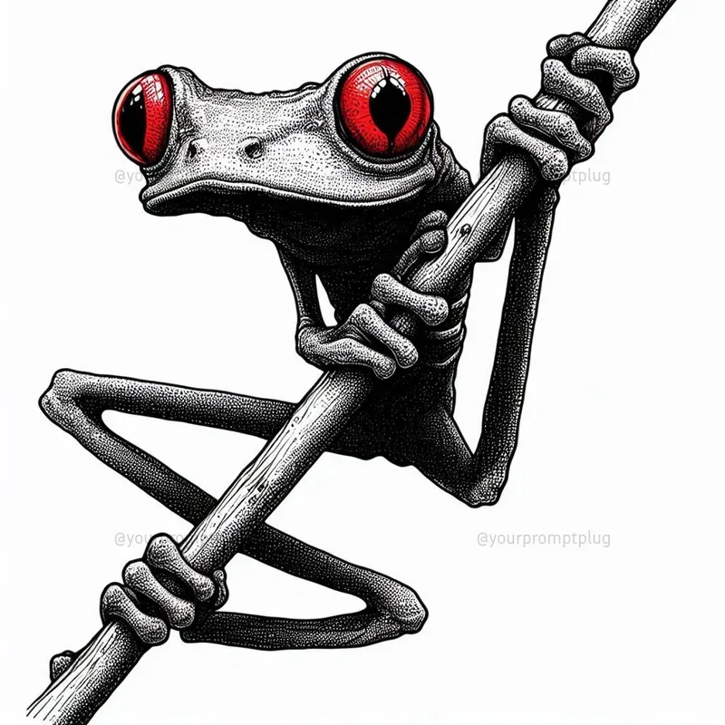 Creepy Ink Drawings DALL·E Prompt | PromptBase