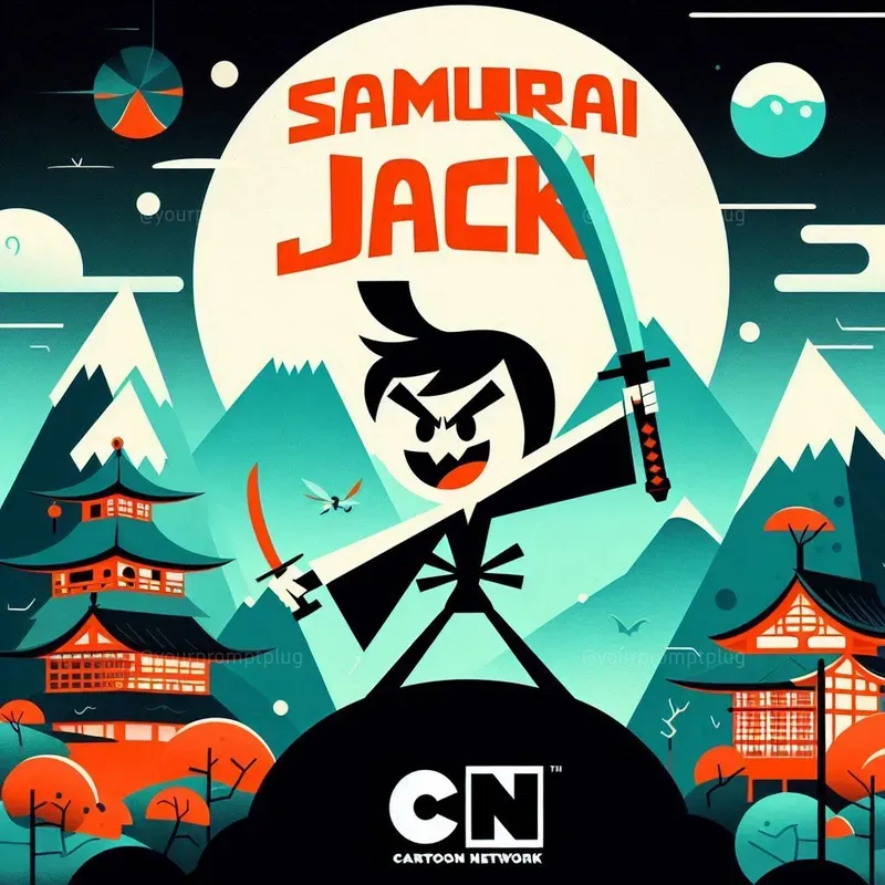 Cartoon Network Shows Posters Makers DALL·E Prompt | PromptBase