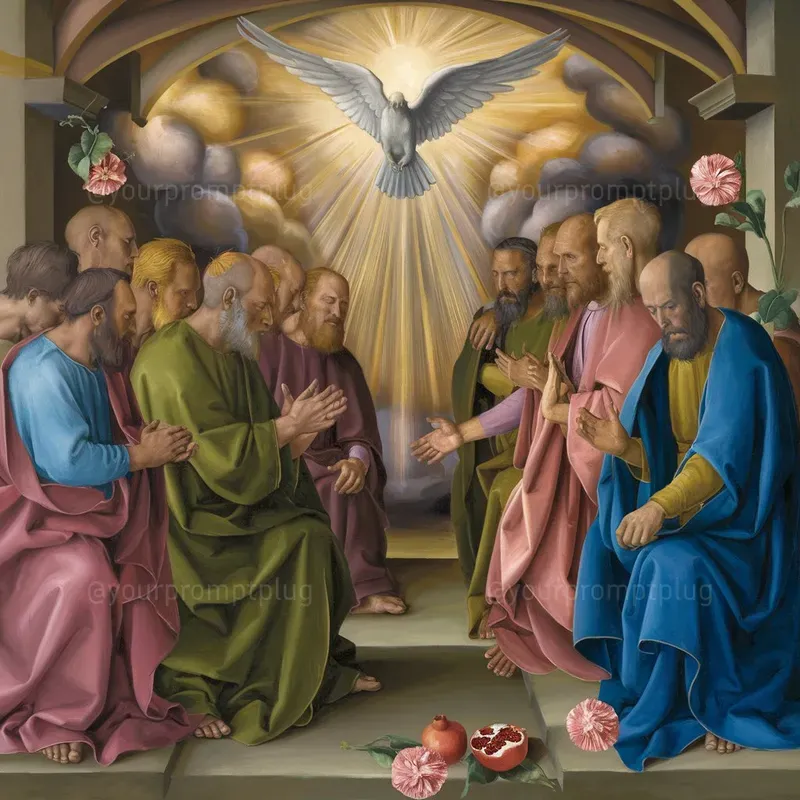 Religious Renaissance Paintings Ideogram Prompt | PromptBase