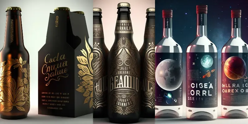 Modern Bottle Designs Midjourney Prompt | PromptBase