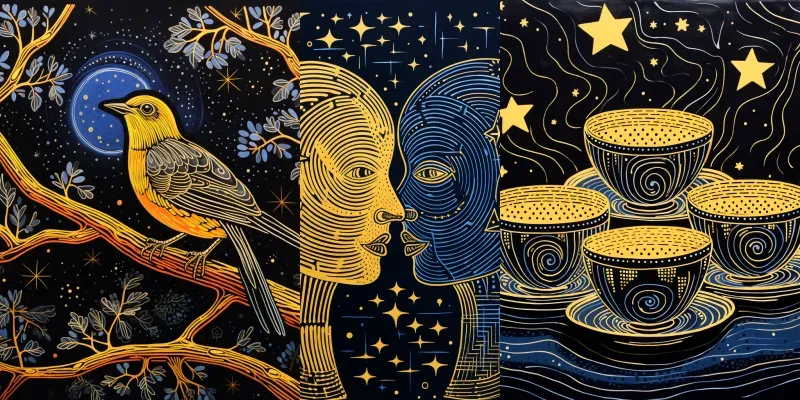 Line Art Wonders AI Prompt Bundle | PromptBase