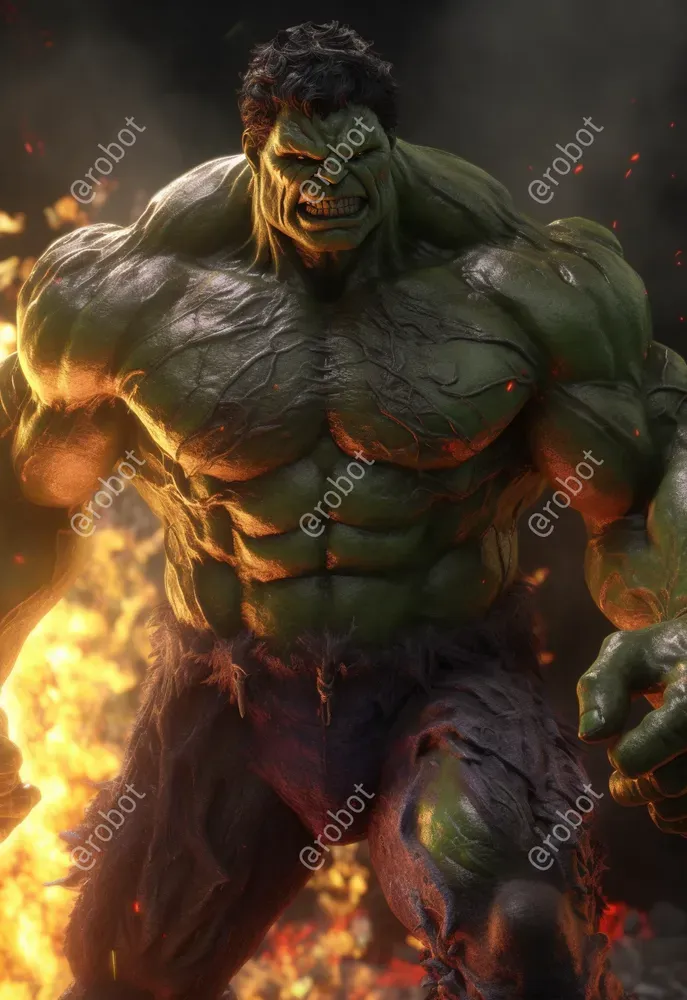 High Definition Demonic Marvel Heroes Midjourney Prompt | PromptBase