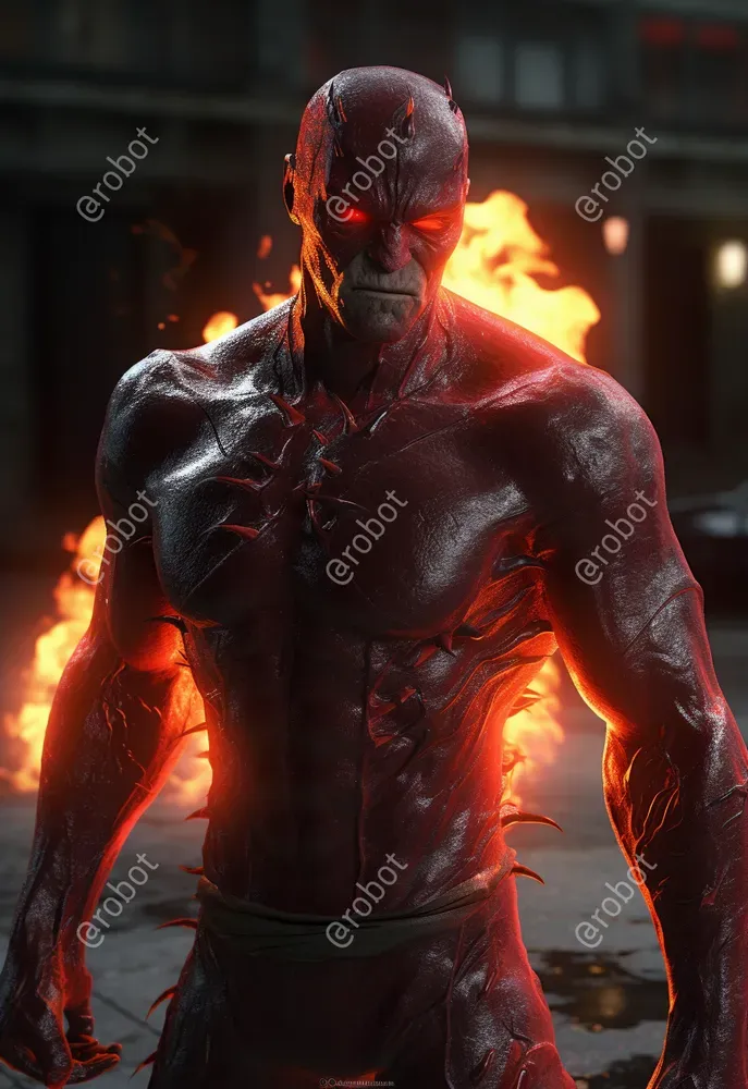 High Definition Demonic Marvel Heroes Midjourney Prompt | PromptBase