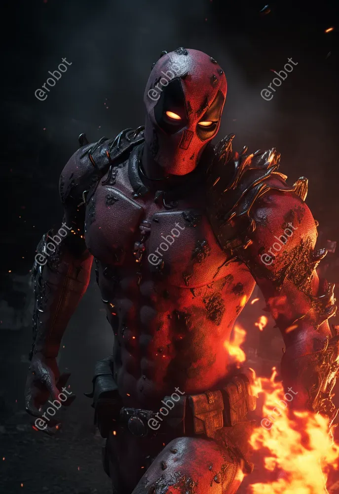 High Definition Demonic Marvel Heroes Midjourney Prompt | PromptBase