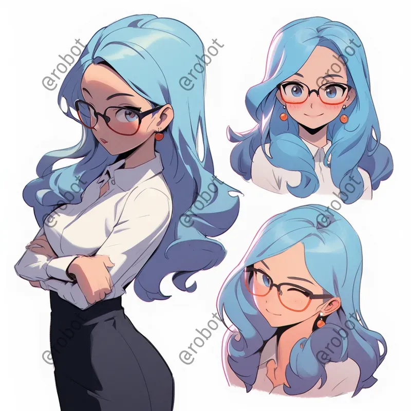 Dynamic 2D Character Poses Midjourney Prompt | PromptBase