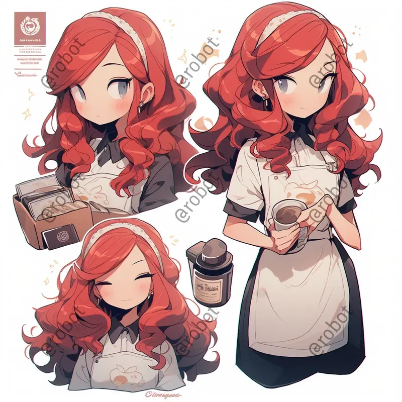 Dynamic 2D Character Poses Midjourney Prompt | PromptBase