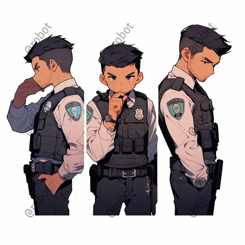 Dynamic 2D Character Poses Midjourney Prompt | PromptBase