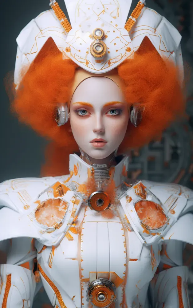 Beautiful Droid Dolls Ready To Serve You Midjourney Prompt | PromptBase